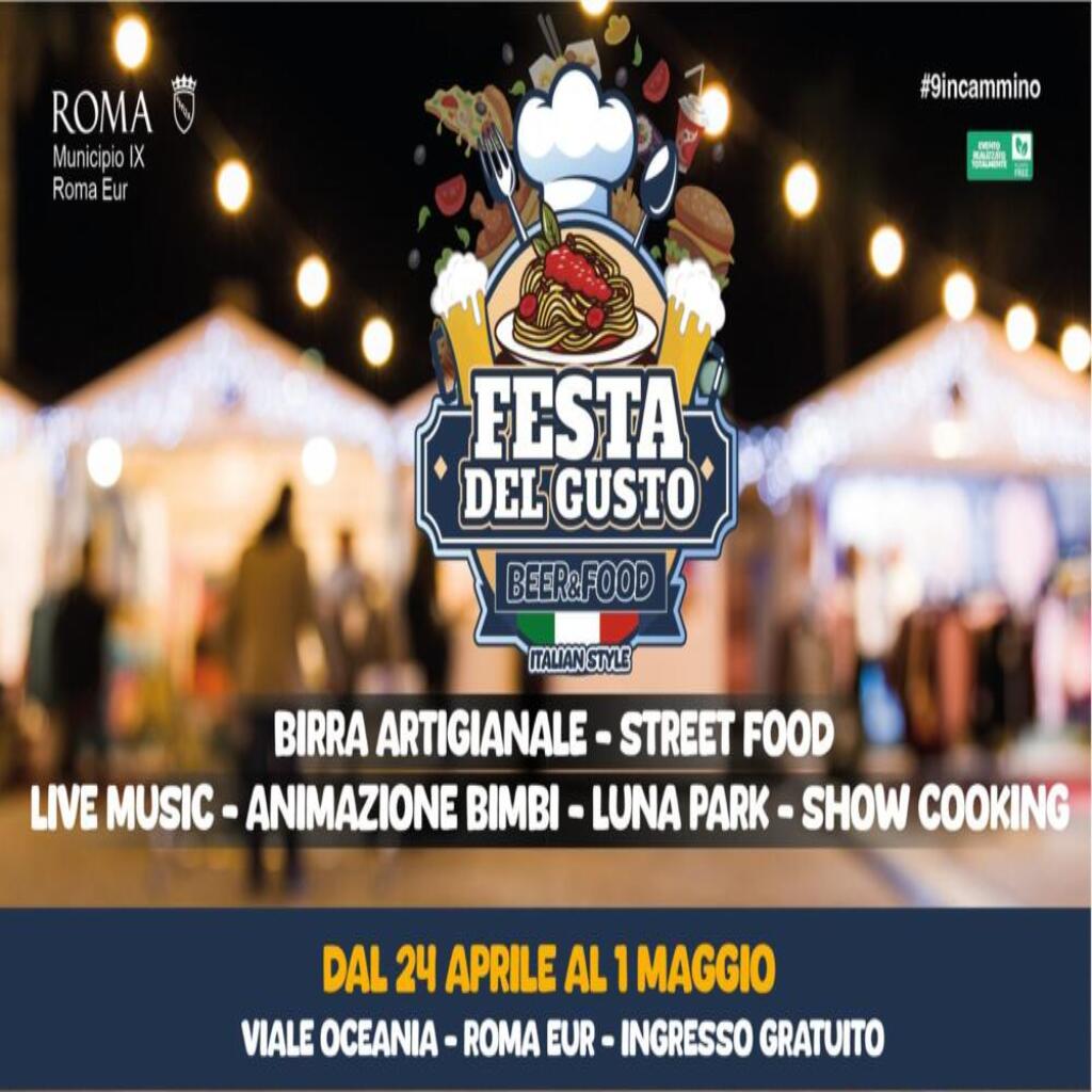Festa del Gusto - Beer&Food Italian Style a Roma